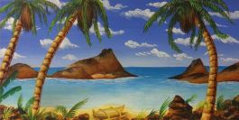 Happy Hawaii Prom Dances Party Wedding Events Decoration Ocean Theme ...